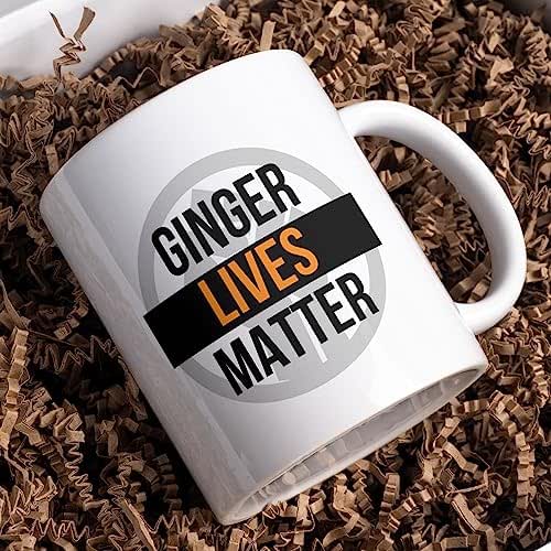 Ginger Lives Matter Mug, coffee mug for your ginger mate to feel special : Amazon.co.uk ...