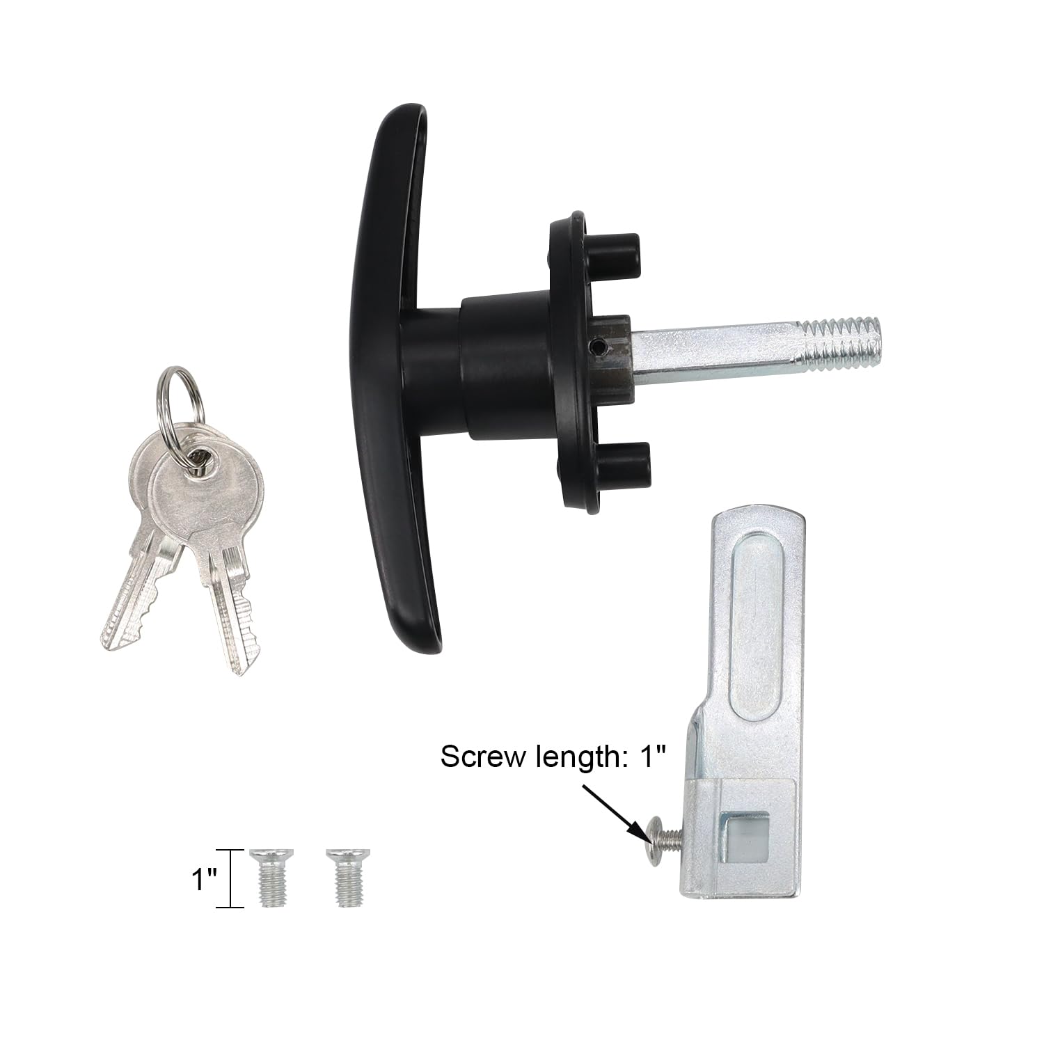 Snapklik.com : QZATTCAEN Keyed-Alike Locking T-Handle Kit For Truck ...
