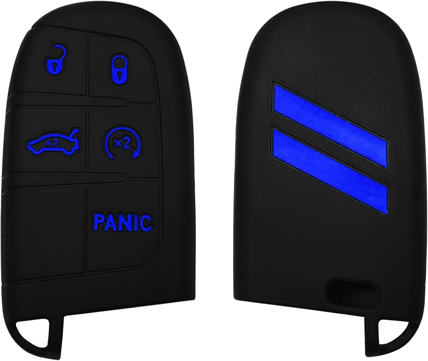 Amazon.com: Key Fob Cover for Dodge Accessories Key Fob Case 5 Button ...