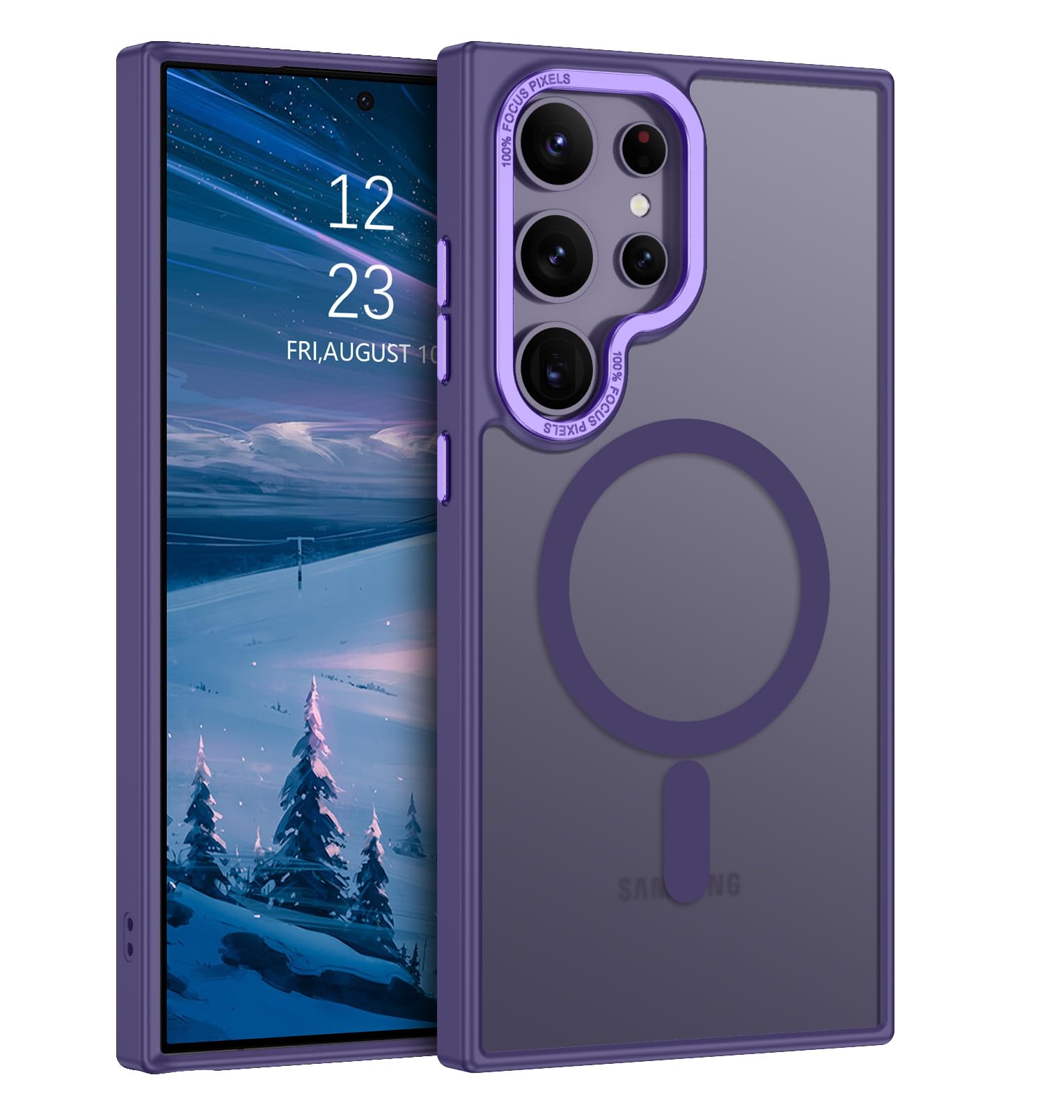 Snapklik.com : BENTOBEN For Samsung Galaxy S24 Ultra Case, Strong Magnetic Compatible