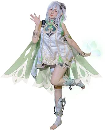Amazon.com: Nahida Cosplay Costume Made for Genshin Impact Cosplay ...