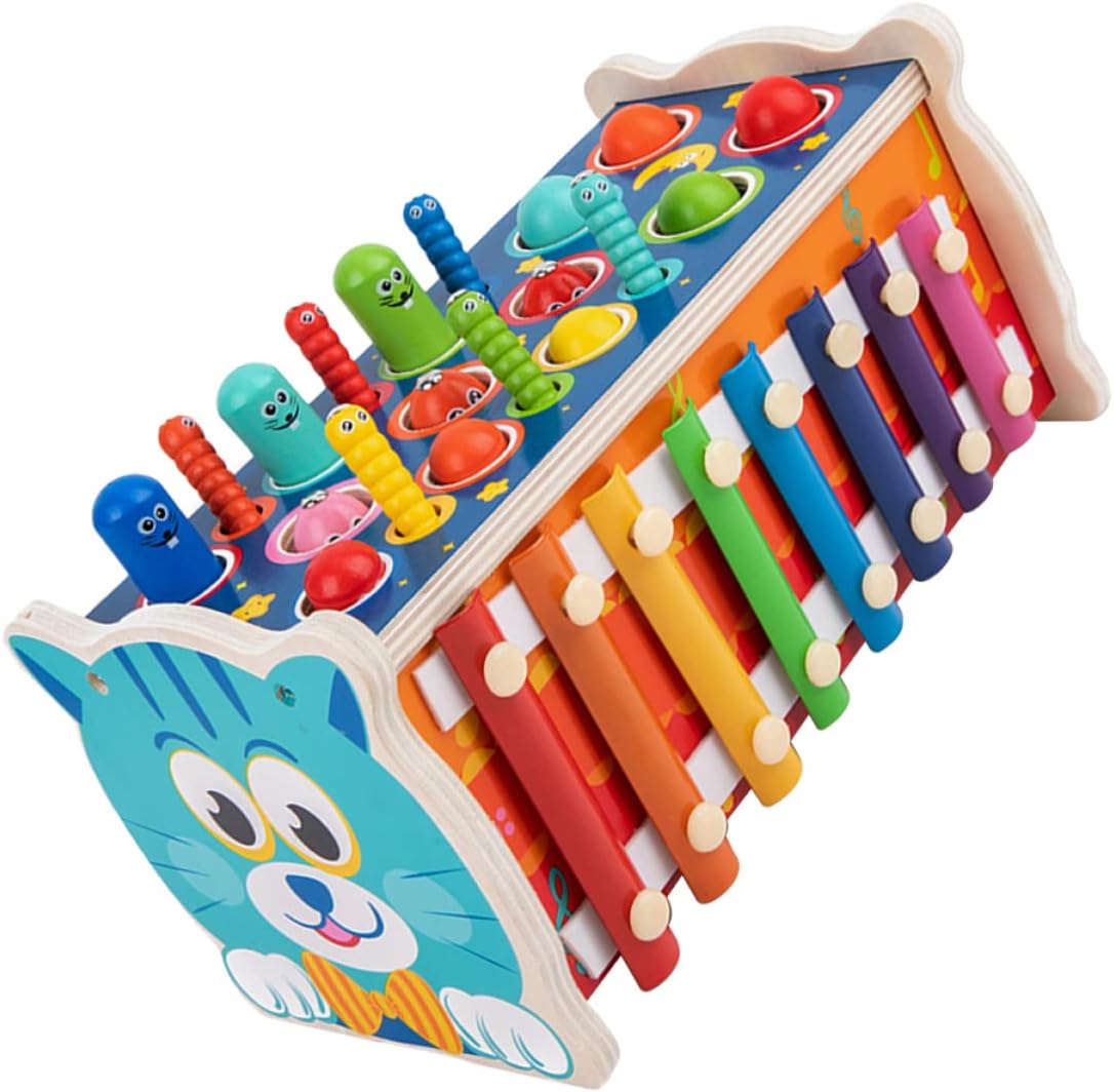 Amazon.com: FAVOMOTO 1 Set Toy Educational Toys Pounding Gopher Toy ...