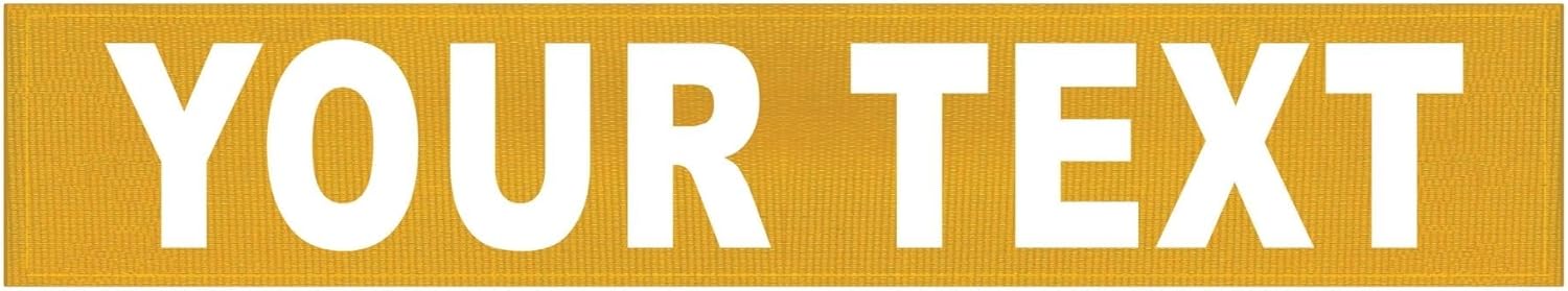 Amazon.com: 11" x 2" Hook & Loop Custom Patches, Tactical ...