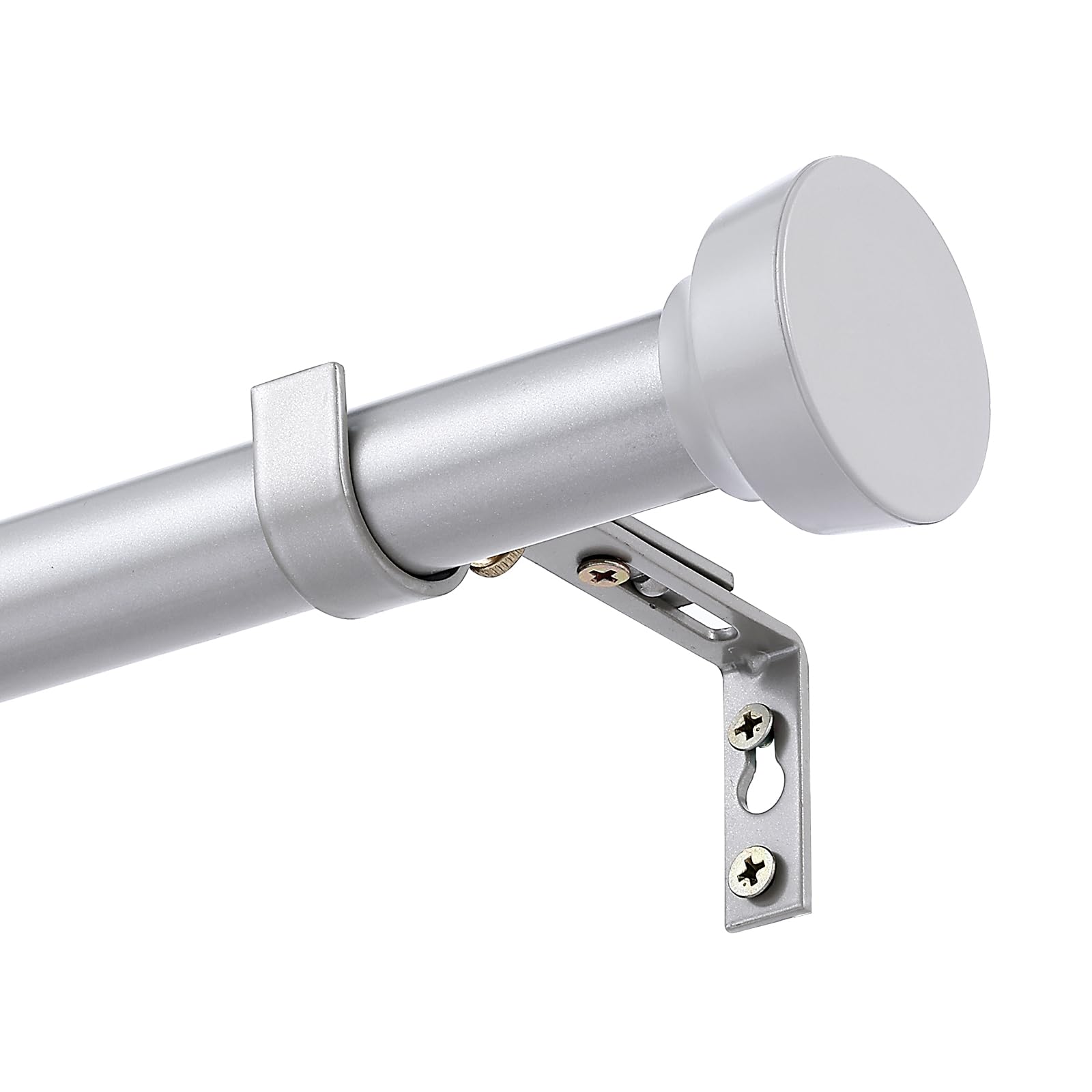 Amazon.com: YAJUXIU Rustic Curtain Rod, Industrial Curtain Rods for ...