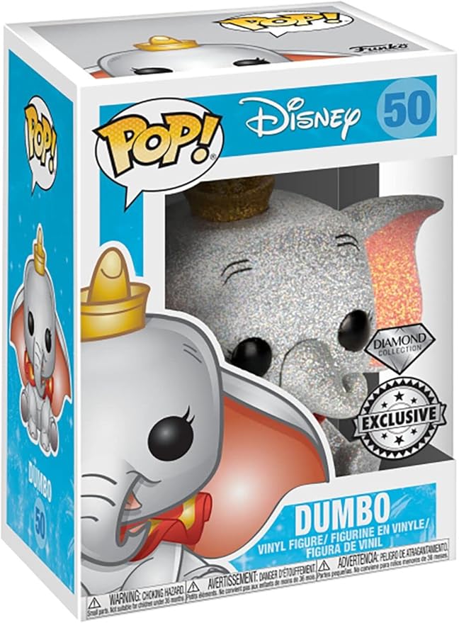 Amazon.com: Funko Pop! Disney Dumbo #50 (Diamond Collection) : Toys & Games