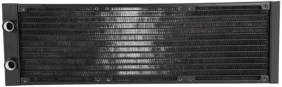 Amazon.com: Water Cooling Radiator, Aluminum 12 Pipe Heat Exchanger ...
