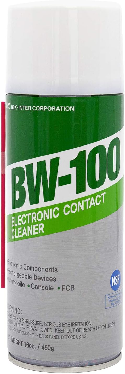 Amazon.com: BW-100 Non-Flammable Electronic Contact Cleaner Aerosol ...