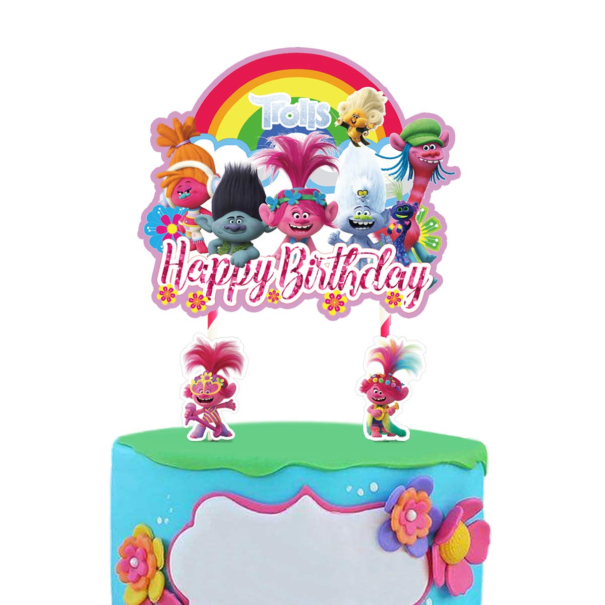 Trolls Decorations Birthday Party Supplies at Matthew Calzada blog