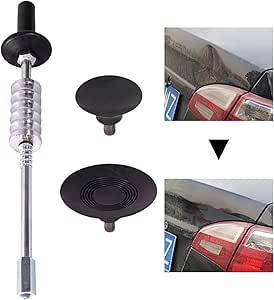 Suction Cup Slide Hammer, Carbon Steel Vehicle Dent Puller With Strong ...