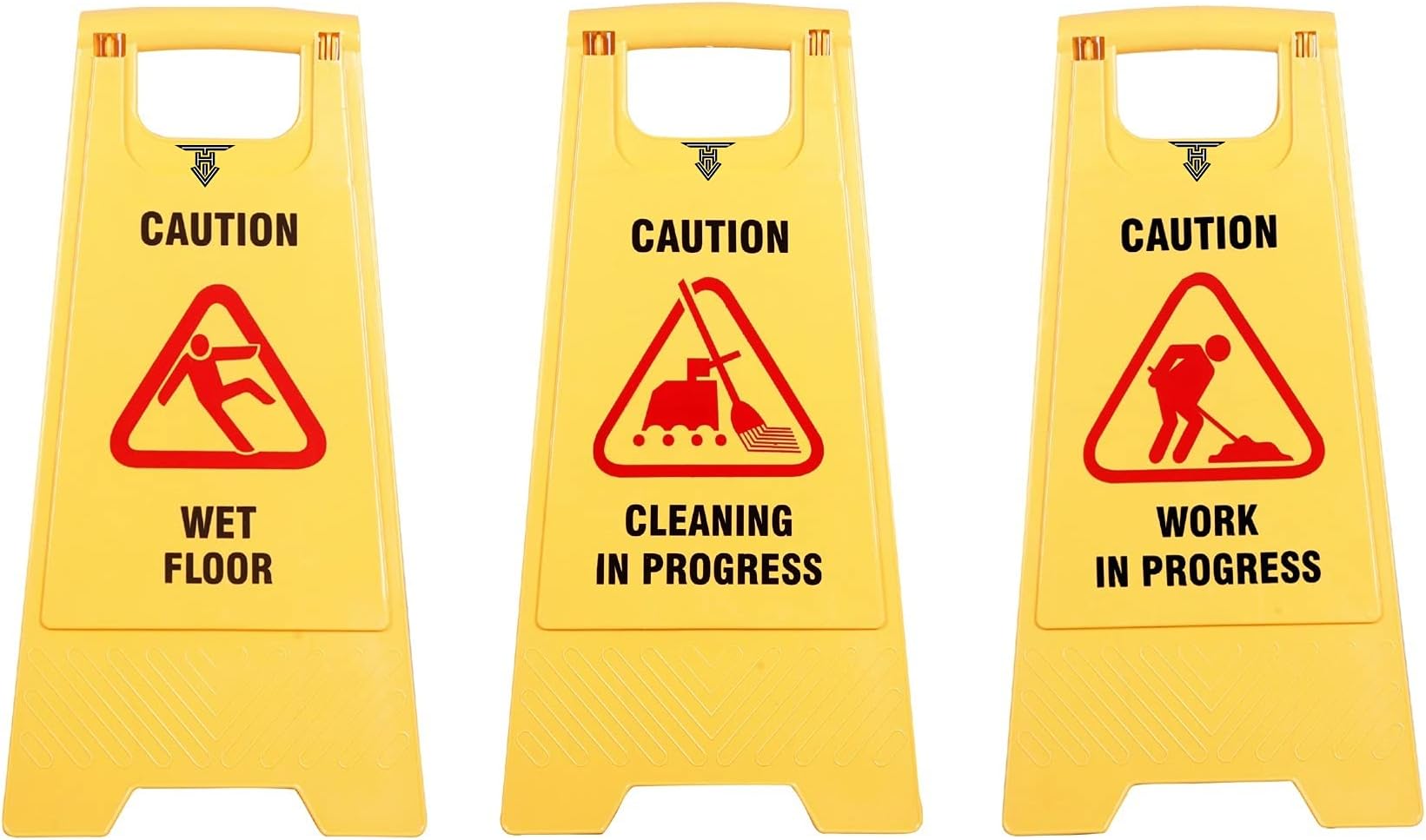 TARGET HYGIENE Plastic Caution Standing Board (Set Of 3 Pcs Sign Board ...