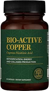 Amazon.com: BIO-Active Copper Cuprous Nicotinic Acid Detoxification ...