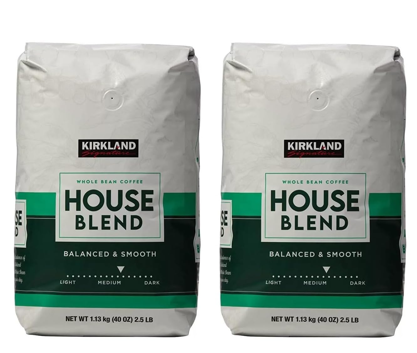 Amazon | KIRKLAND(カークランド) シグネチャー ミディアムロースト ハウスブレンド コーヒー (豆) 1.13kg × 2個セット コストコ | ノーブランド品 | 焙煎 通販