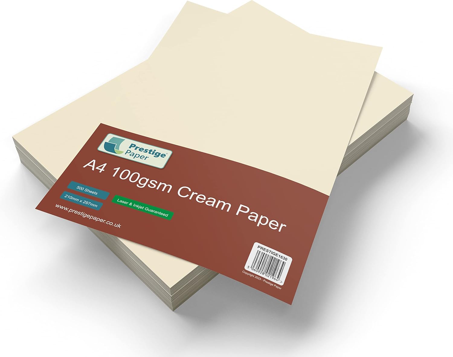 Prestige A4 Cream 100gsm Paper x 500 Sheets per Pack : Amazon.co.uk: Stationery & Office Supplies