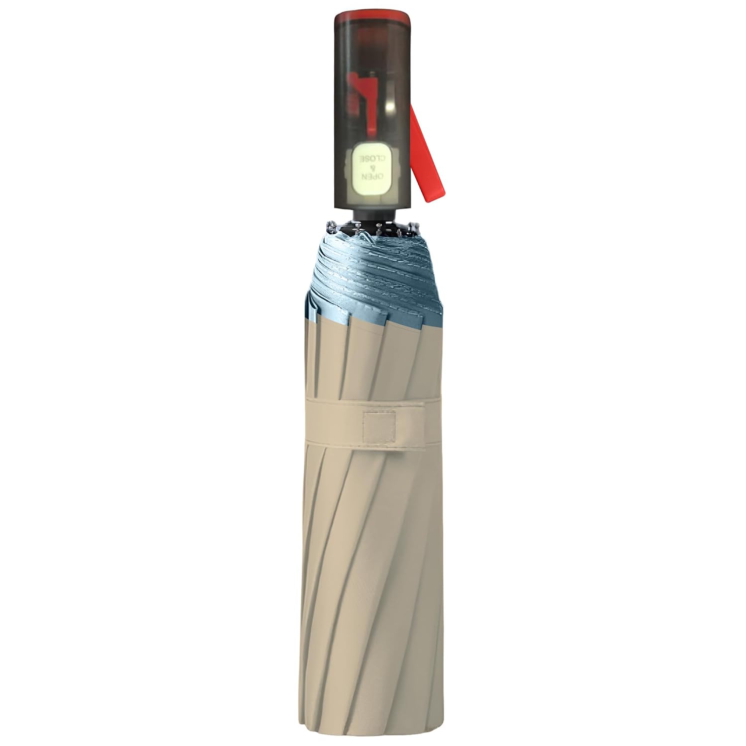 PRIME PICK Natural Light Umbrella Stylish Compact Travel Umbrella for ...