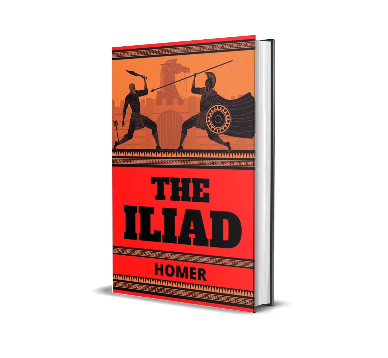 Buy THE ILIAD (Unabridged Classic Red Collector's Edition) Book Online ...