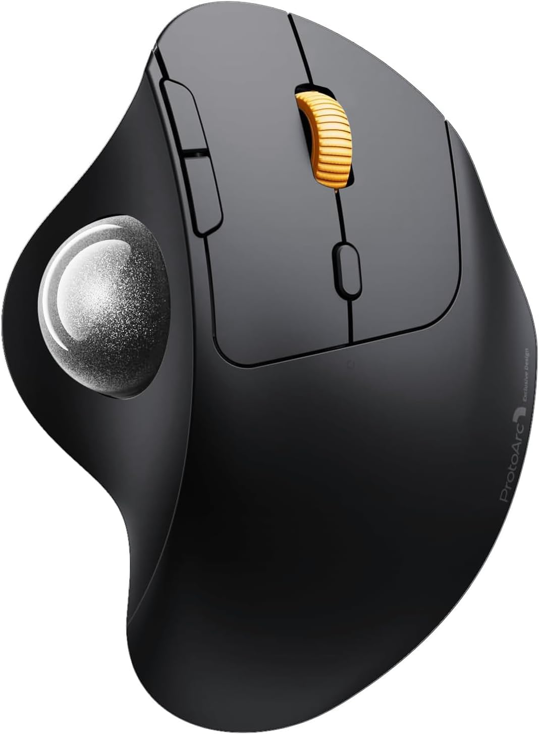 ProtoArc EM04 Trackball Mouse Wireless Bluetooth Mouse, Rechargeable ...