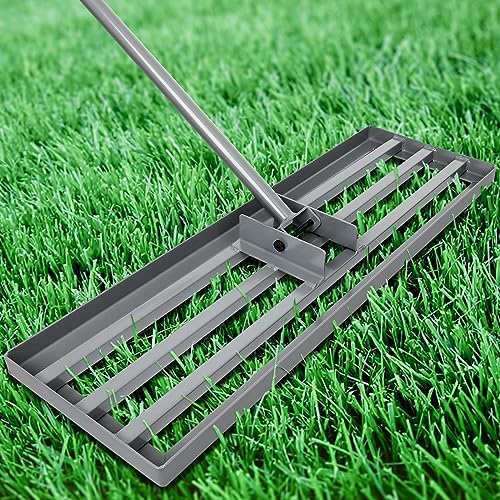 Amazon.com : GCCSJ Lawn Leveling Rake with Extended 76.5 Long Handle 30 ...