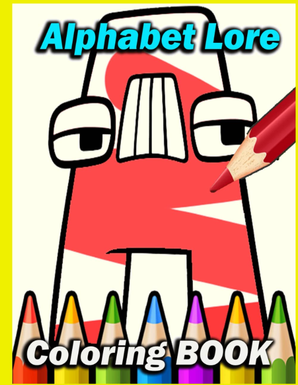 Alphabet Lore Coloring Book Alphabet Lore Jumbo Coloring Book Kids ...