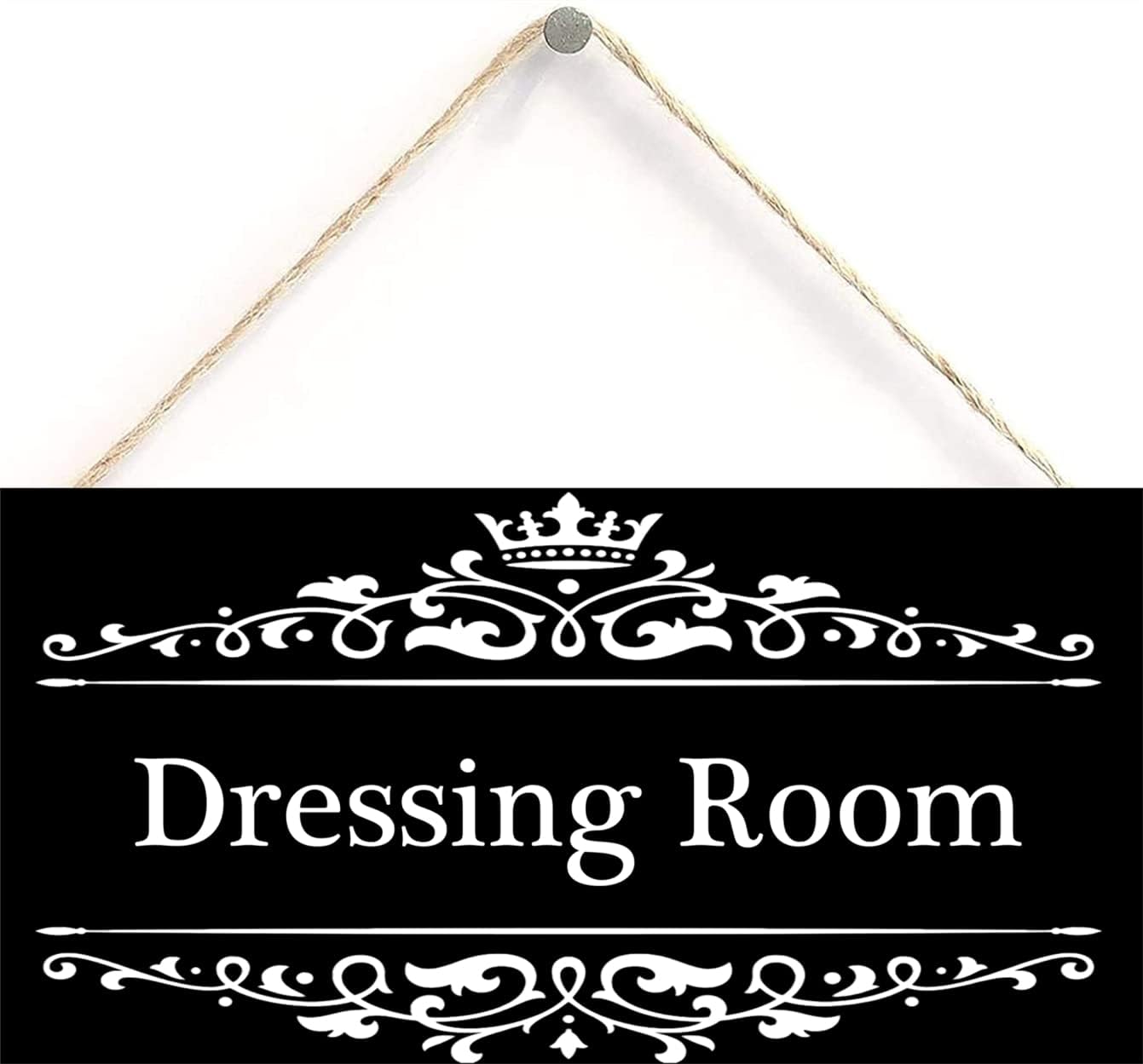 Amazon.com: Dressing Room Sign - Decorative Wood Sign Home Decor,Wall ...