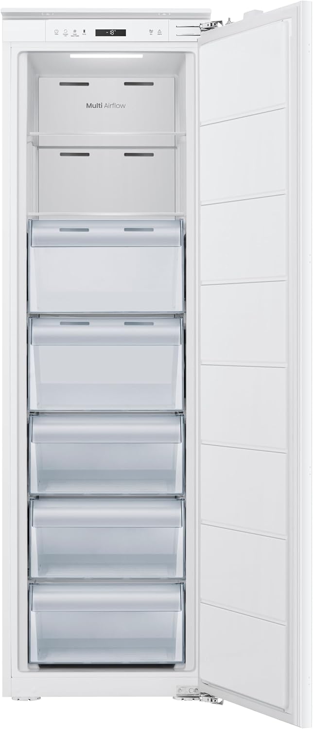 Teknix BITHTZFF Integrated Tall Freezer - Built-in with 235L Capacity ...