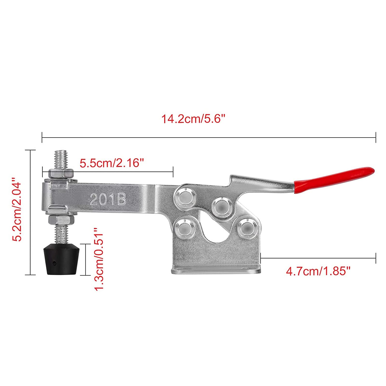 Snapklik.com : Toggle Clamp Hold Down Clamp 220Lbs Holding Capacity ...