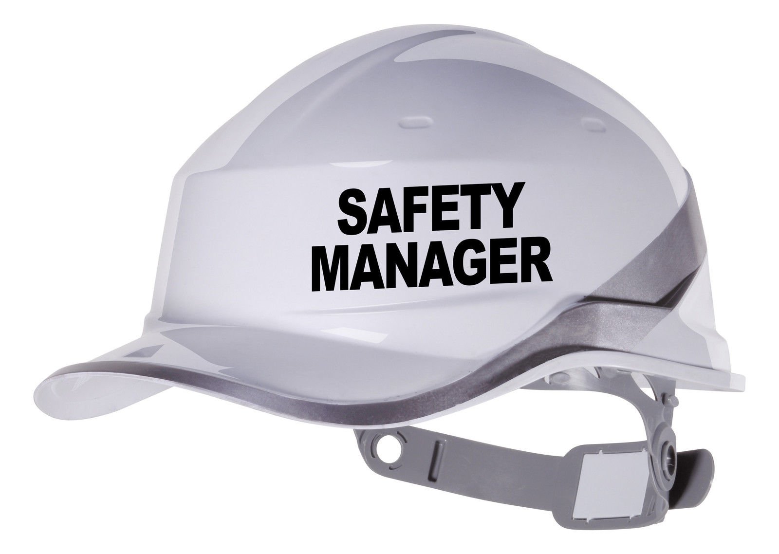 Amazon.com: 2X Safety Manager Hard Hat Vinyl Decal : Automotive