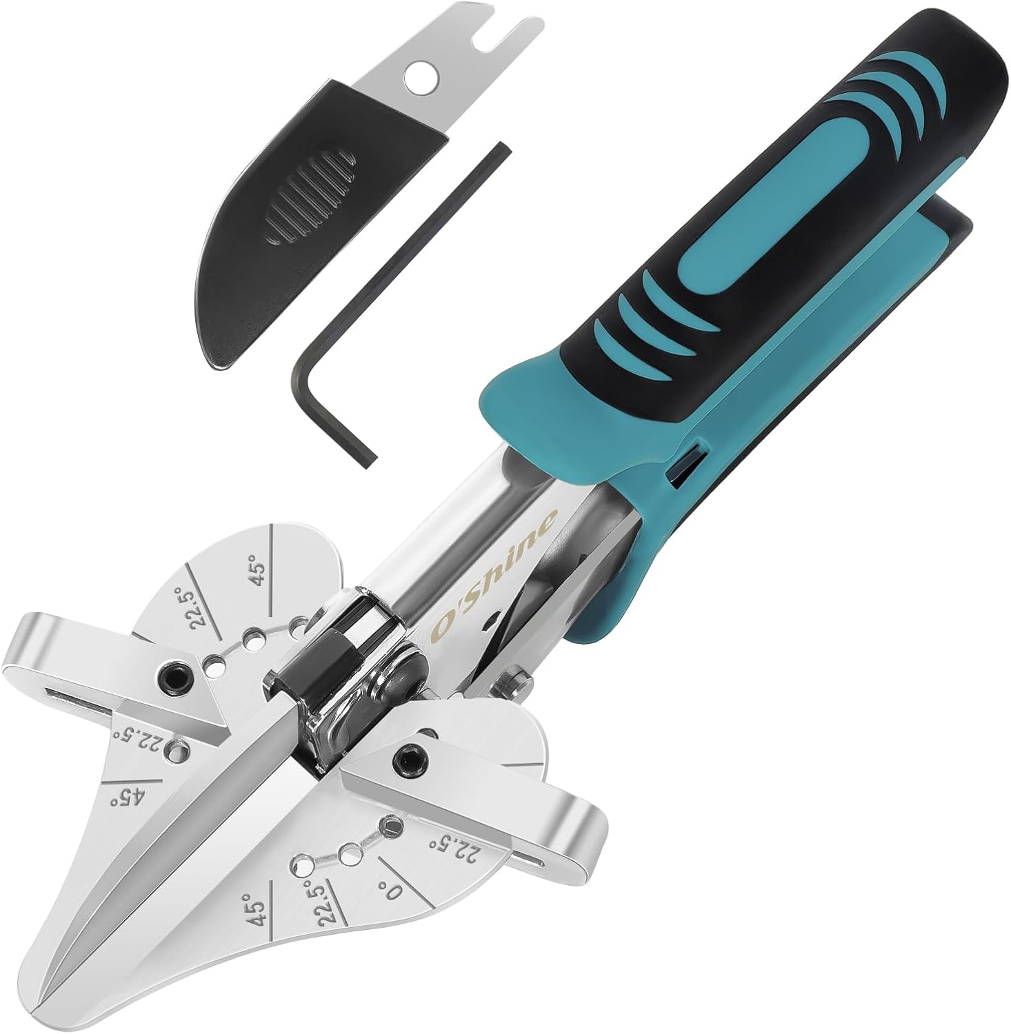 O’Shine 22.5 Degree Ratchet Miter Shears For Angular Cutting Molding ...