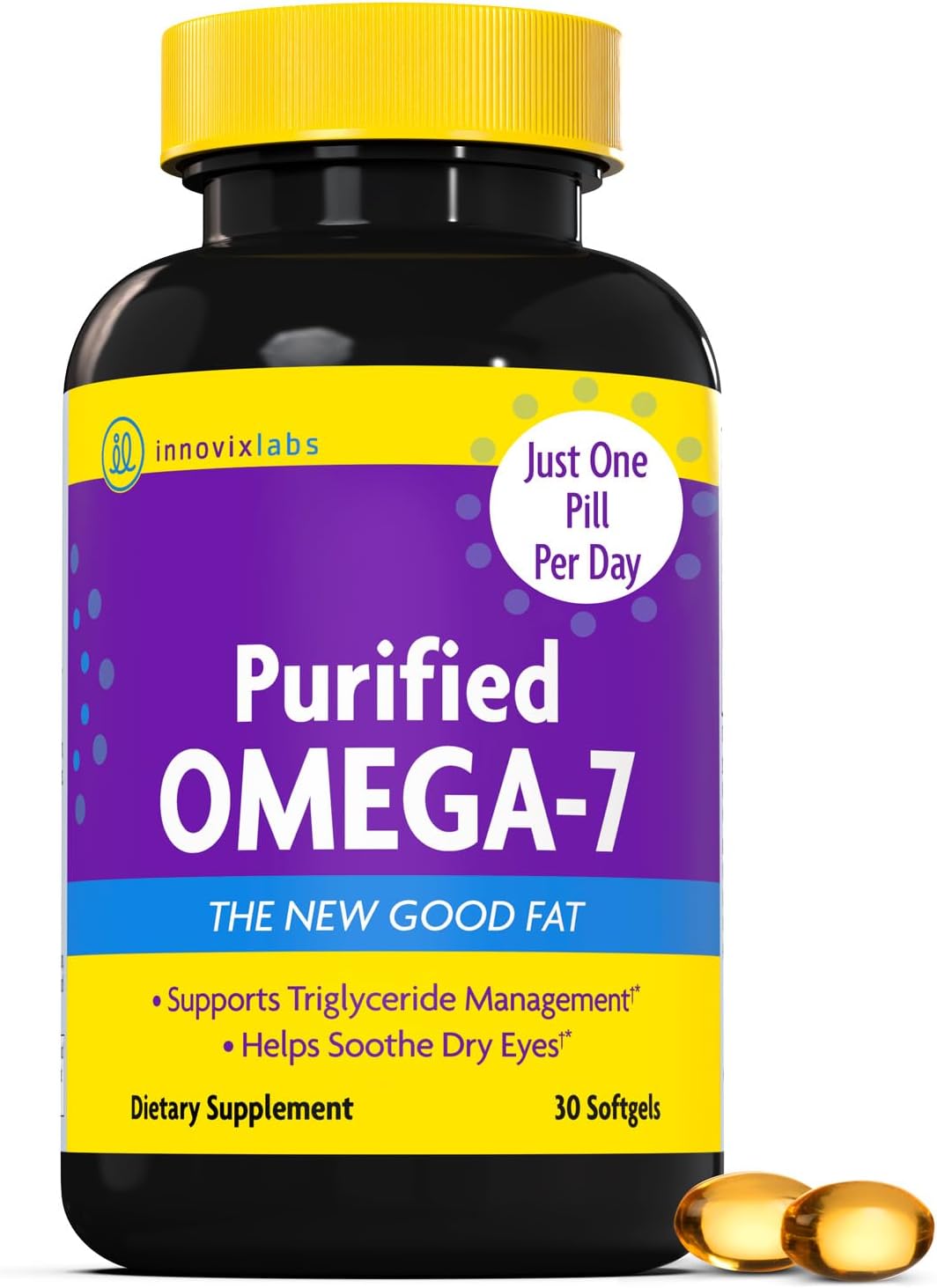 Amazon.com: Omega 7 purificado (por InnovixLabs). La grasa saludable se ...
