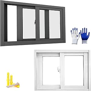 Amazon.com: Basement Window, Mobile Home Windows Replacement, Aluminum ...