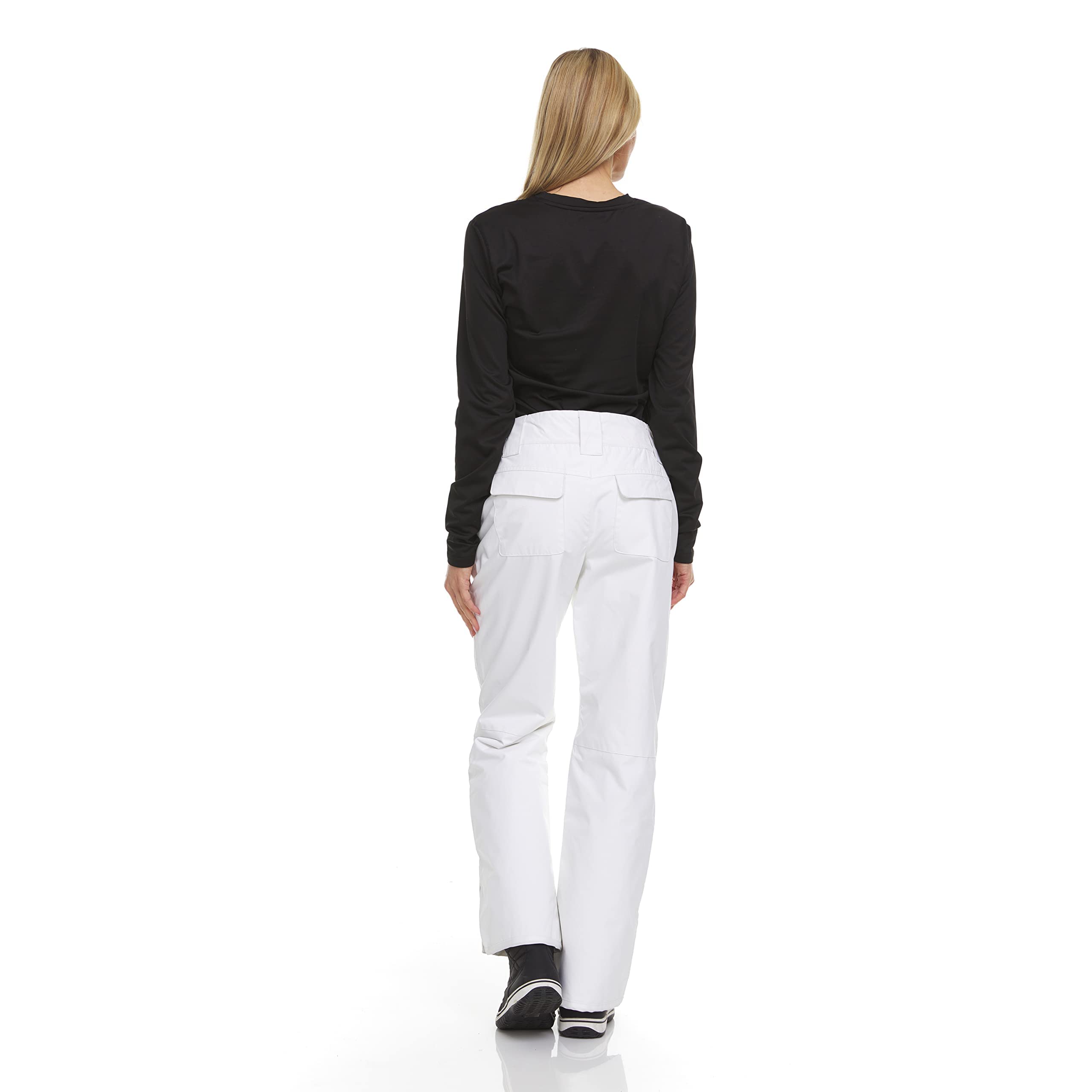 Snapklik.com : Arctic Quest Womens Snow Ski Pants Water Resistant ...