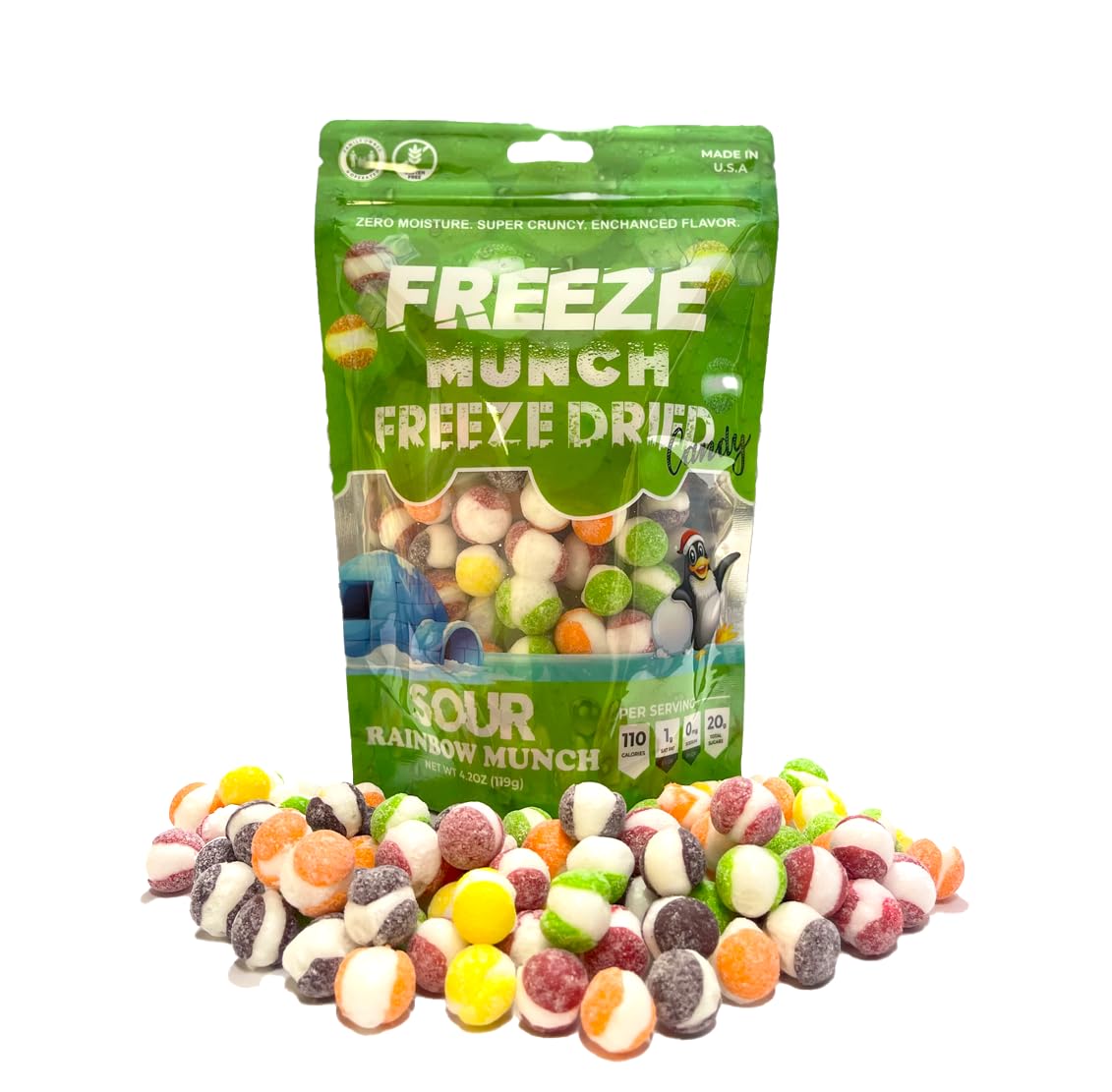 Amazon.com : Freeze Dried Candy - FreezeMunch Freeze Dried Crunchy ...