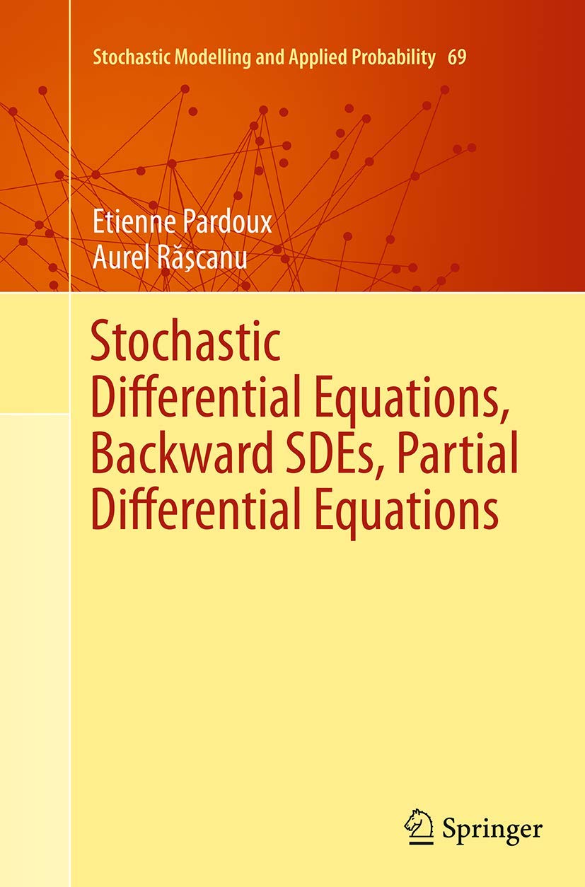 Amazon | Stochastic Differential Equations, Backward SDEs, Partial ...