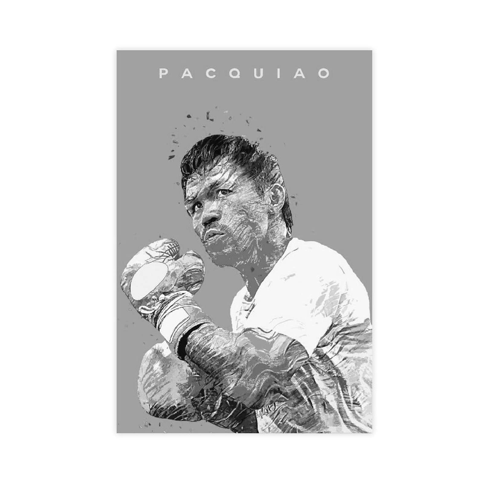 Manny Pacquiao Logo Black And White