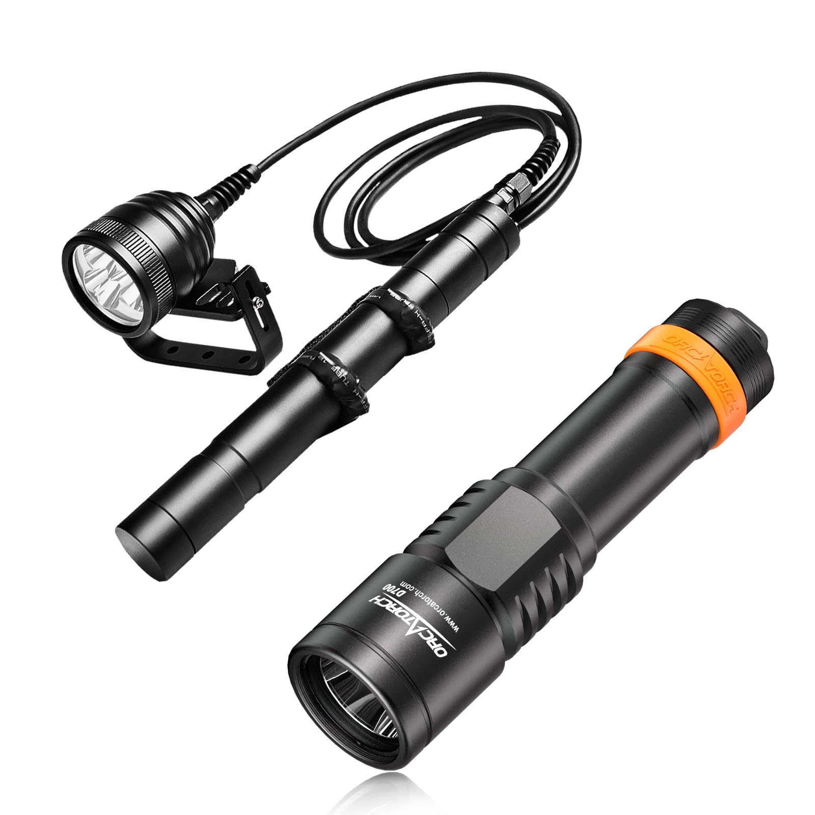 Amazon.com: Odepro WD70 3000 Lumen - Luz de buceo para bote primario y ...