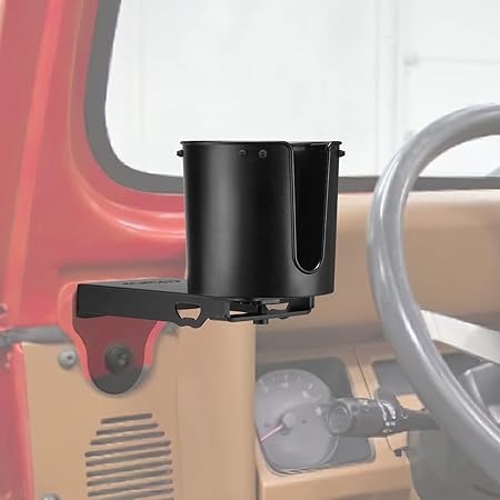 Amazon.com: Rugged Ridge | Cup Holder, Windshield Mounted | 13306.01 ...