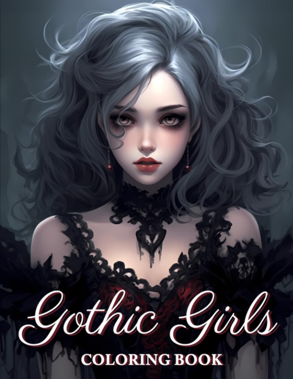Amazon.com: Gothic Girls Coloring Book: Beauties Gothic Fantasy ...