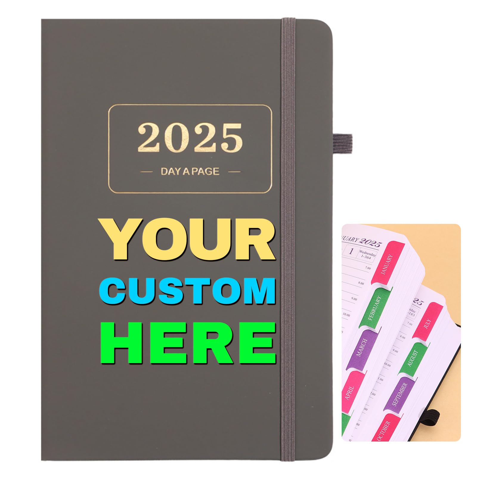 Amazon.com : Customizable Planner 2025 For Weekly & Monthly ...
