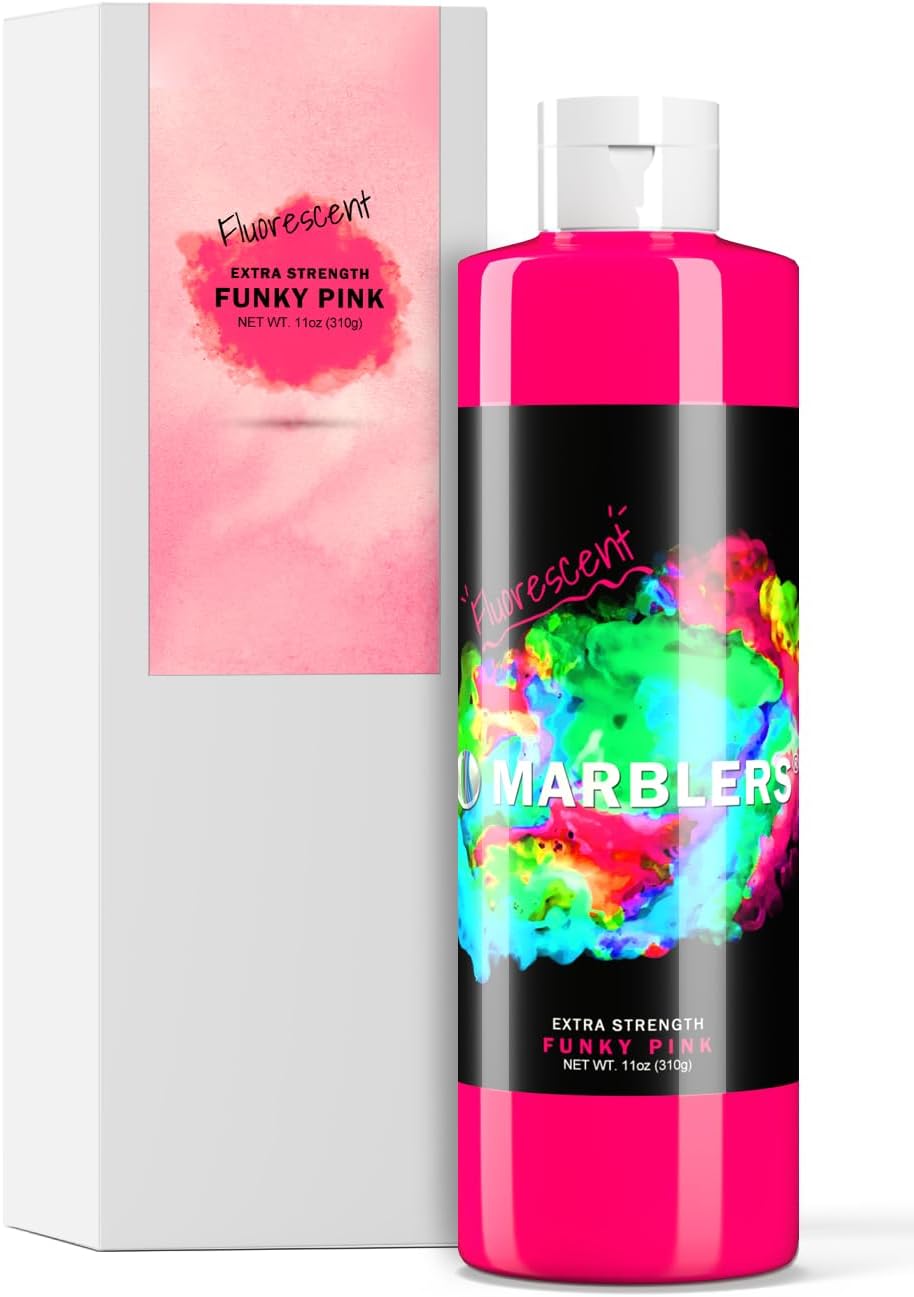 Amazon.com: MARBLERS Fluorescent Liquid Colorant 11oz (310g) [Funky ...