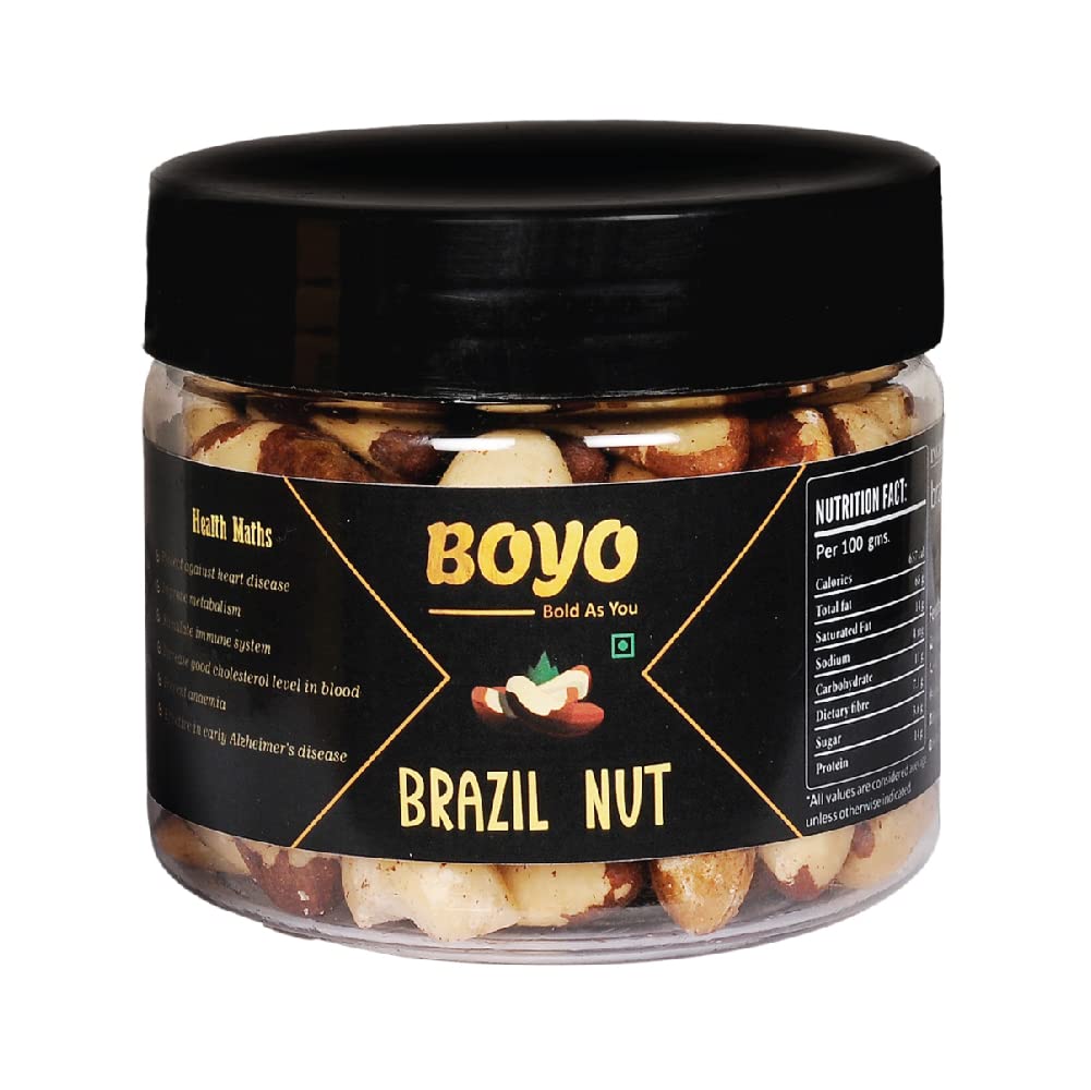 Boyo Premium Jumbo Brazil Nut 125 Gm Rich In Iron | Desertcart Thailand