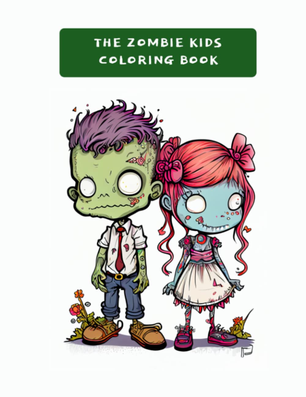 The Zombie Kids Coloring Book: Stites, Richard S.: 9798377756187 ...