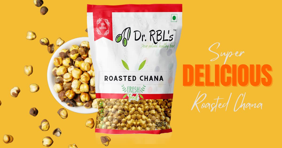 Roasted Chana 1kg Pack Healthy Snack