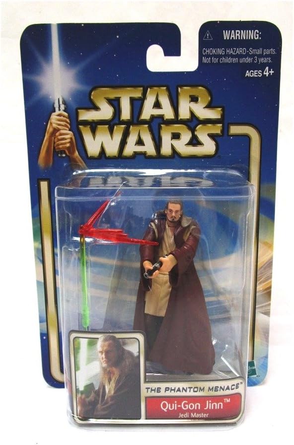 Star Wars Episodio 1Qui-Gon Jinn Jedi Master Figura de acción – Yaxa ...