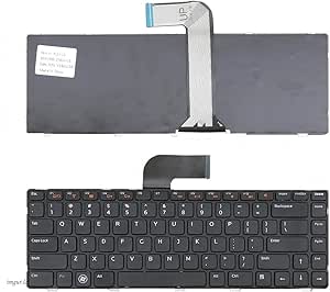 Amazon.com: Tiugochr Laptop Replacement US Layout Keyboard for Dell Inspiron M5040 M5050 N4110 ...
