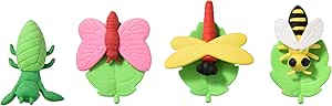 Amazon.com: KUNFOWL 12 Pack 3D Animal Erasers for Kids, Boys and Girls ...