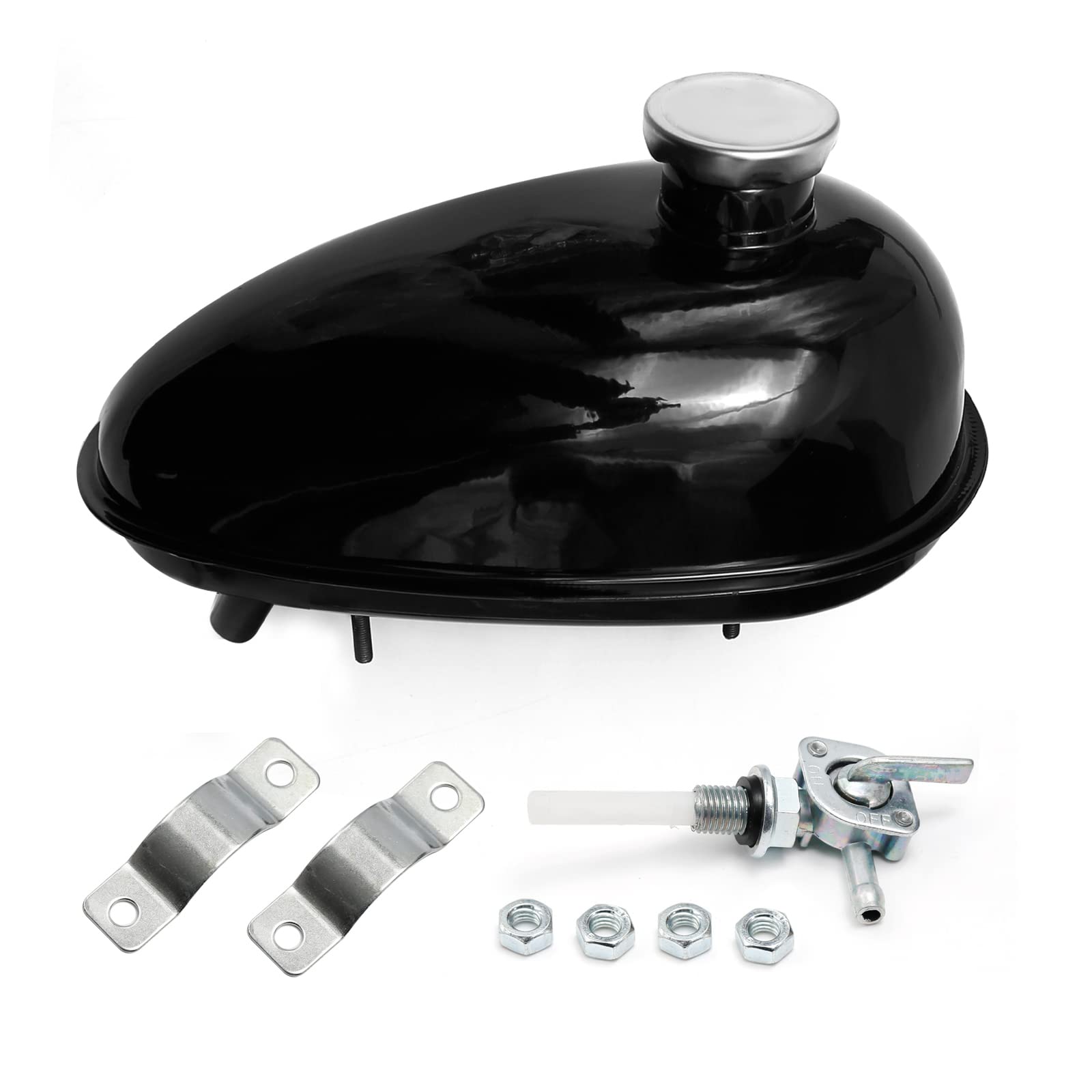 Amazon.com: LIDSCURA Upgrade Motorized Bicycle Petrol Engine Fuel Gas ...
