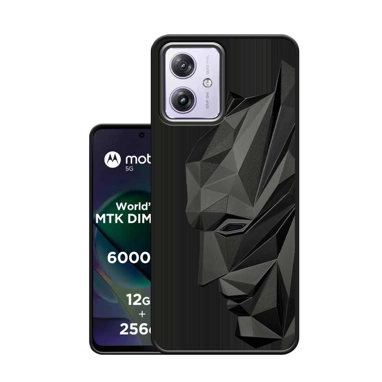 VIDO Exclusive Soft Back Case Cover for Motorola Moto G64 5G (Shock ...