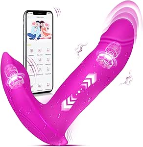 Amazon.com: Thrusting Dildo G Spot Vibrator, 3 in 1 Adult Sex Toys for ...