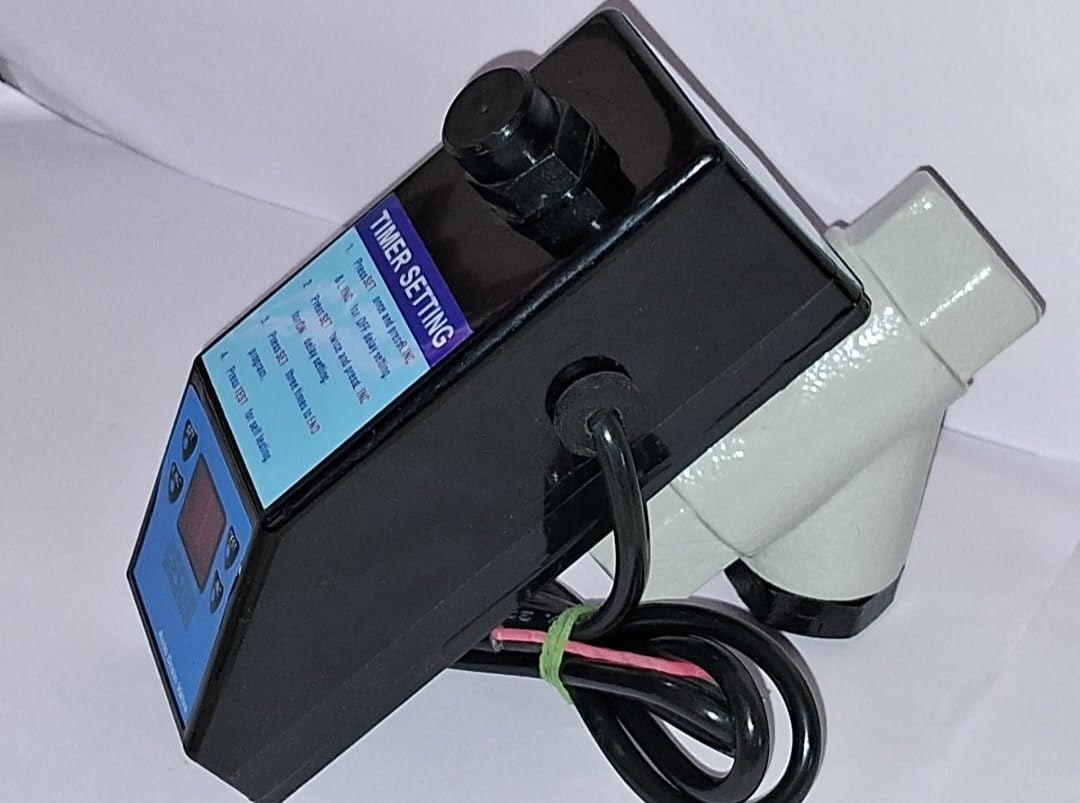 DIGITAl AUTO DRAIN VALVE +TIMER-I+ STRAINER SIZE-1/2" FOR AIR ...