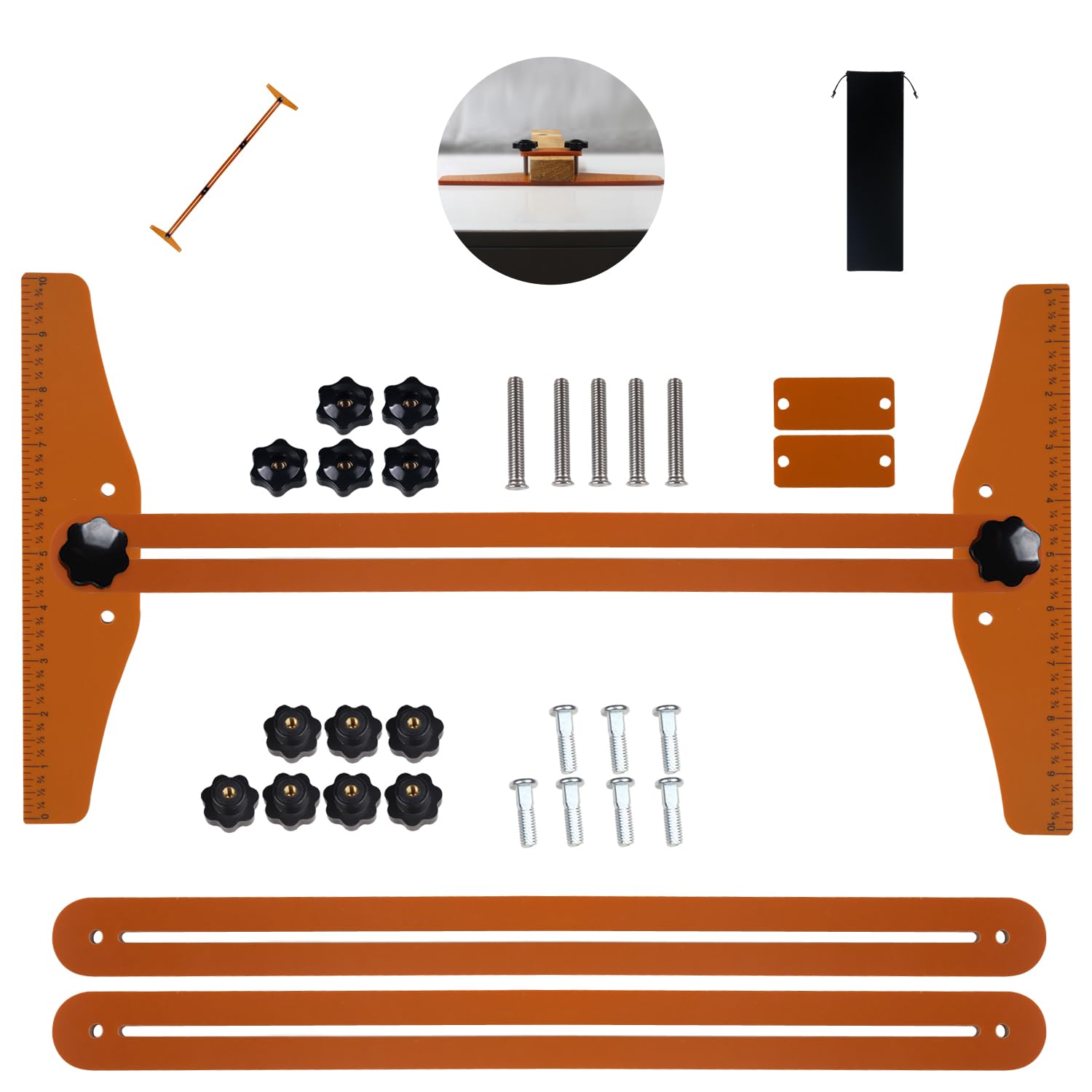 Snapklik.com : Stair Tread Template Tool Backlite Stairs Jig For ...