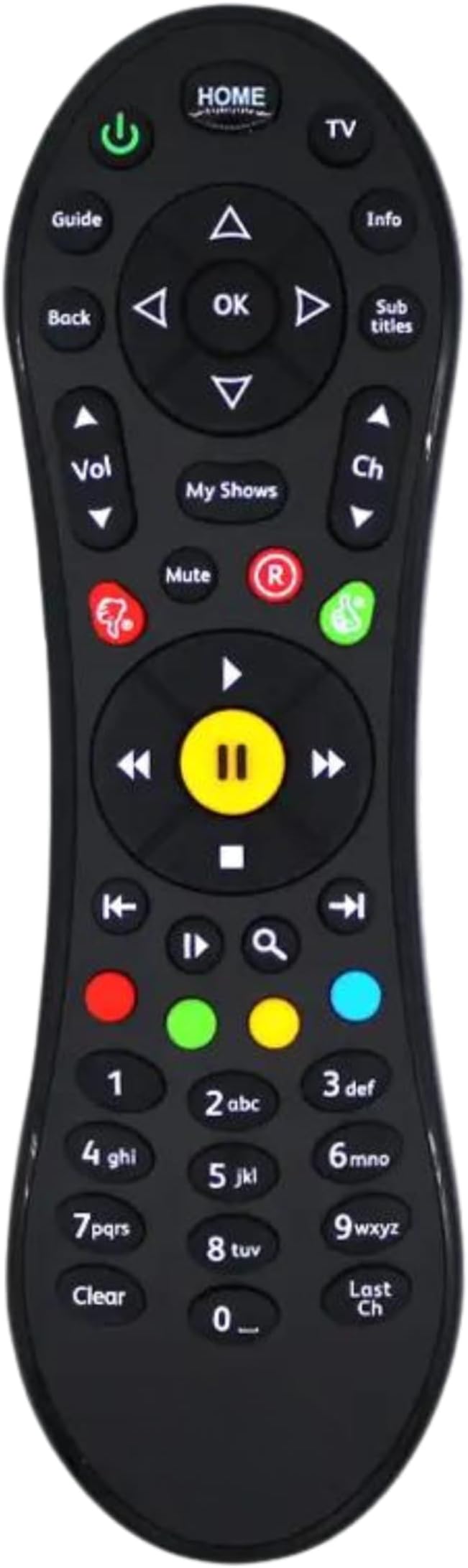Virgin Virgin v6 Media MINI V6 TiVo Remote Control: Amazon.co.uk ...